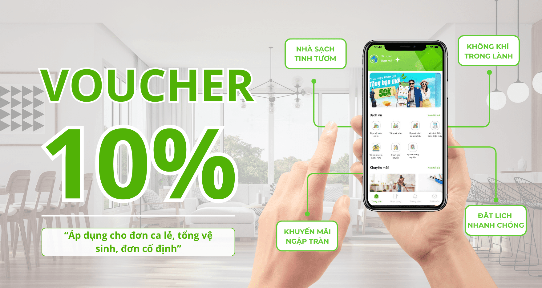 Chương Trình Ưu Đãi Của EClean